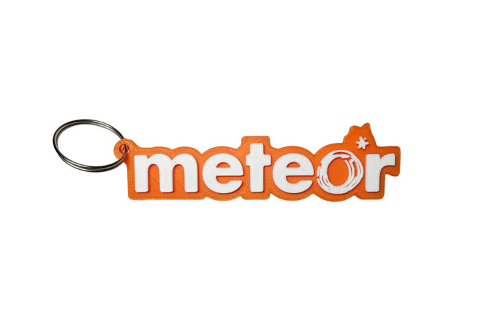Meteor Mobile Keyring - Ómra Creative